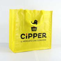 China Recycled Polypropylene Woven Shopping Bag 125gsm Laminated Eco-Friendly Tote for sale