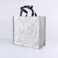 China Biodegradable Polypropylene Woven Shopping Bags 80-180 GSM Shrink Resistant Custom for sale