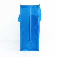 China Folding 140gsm Polypropylene Woven Bags Fire Retardant 29x42x15cm for Home Shopping for sale