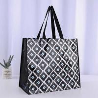 China Custom Non Woven Shopping Bag 120GSM Antibacterial Shrink Proof Eco Friendly Tote for sale