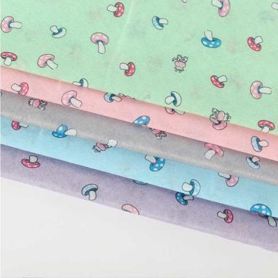 China Waterproof Printed Non Woven PP Fabric 100% Polyester Breathable Eco Friendly 2-3D for sale