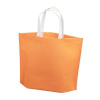 China 68gsm Handled Non Woven Biodegradable Bags Spunbonded Polypropylene Shopping Tote for sale