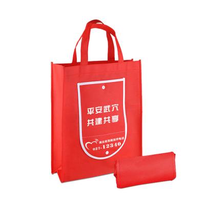 China Custom Non Woven Tote Bags 80gsm Biodegradable Eco Friendly Shopping Bags with Silk Screen Printing for sale