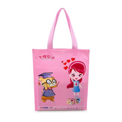 China 75gsm Biodegradable Non Woven Reusable Shopping Bag Shrink Resistant Custom Eco Friendly Tote for sale