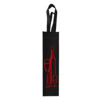 China Custom Recycled PP Non Woven Wine Bags 50gsm Printed Gift Bags Eco Friendly for sale