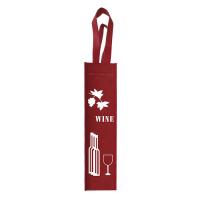 China Custom Recycled PP Non Woven Wine Bags 50gsm Printed Gift Bags Eco Friendly for sale