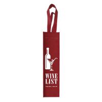 China Custom Recycled PP Non Woven Wine Bags 50gsm Printed Gift Bags Eco Friendly for sale