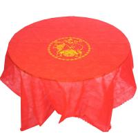 China Non Woven Tablecloth Roll 130cm x 30m 60gsm Waterproof PVC Coated Restaurant Fabric for sale