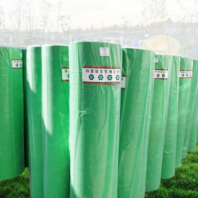 China 200gsm Agriculture Non Woven Fabric 320cm Green PP Spunbond for Park Plants for sale