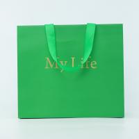 China Luxury Gift Custom Logo Paper Bag With Rope Handle for sale