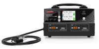 China Big Power 2400W 4 Port 25A 6S LiPo LiHV Drone Battery Charger for sale
