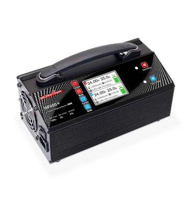 China UP600+ Dual Channel 1200W LiPo LiHV Charger with Storage Mode for UAV Drone Batteries 6S for sale