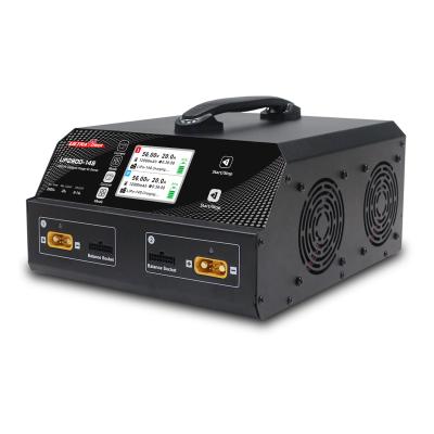 China 6-14S Dual Channel LiPo/LiHV Drone Battery Charger 2800W with 28A Current for UAV Applications for sale