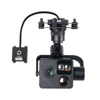 China Dual Sensor LRF Drone Com Gimbal 2-Image Focusing Mirror 4.08MP for sale