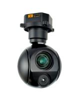 China 10x Optical Zoom+7mm256 Thermal UAV Camera UAV IR Camera Dynamic 4w for sale