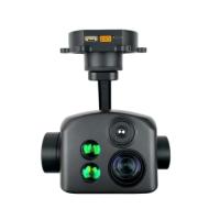 China 10x Optical Zoom Drone Camera 256x192 Thermal Imaging 1500m Laser Rangefinder Gimbal for sale