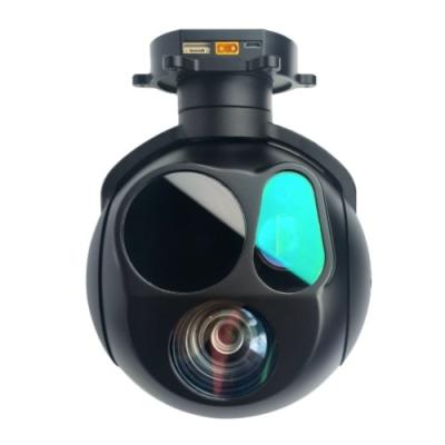 China 140X Hybrid Zoom EO IP Camera 8MP 4000m Laser Rangefinder 2-Axis Gimbal Drone Camera for sale