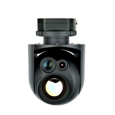 China DYD415S90G635 Triple-sensor 2-axis Gimbal Camera 4K EO 1080P EO 640x512 IR Thermal 9x Digital Zoom for sale