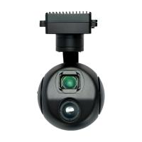 China 45x Hybrid Zoom Drone Camera 640x512 Thermal Imaging 3-Axis Stabilization Gimbal 260g for sale
