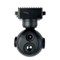China 640×512 Resolution Thermal Imaging Gimbal Camera with Three-Axis Stabilization and AI Object Tracking for sale
