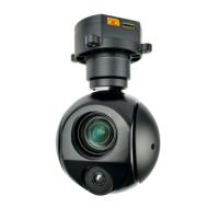 China 10X Optical Zoom 256 Thermal Camera Gimbal Dual Outputs 12V-26V for Drones for sale