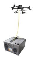 China 3000W Mooring Box Tethered UAV System with 100m Cable and 220VAC Input - Aluminum Alloy Shell for sale