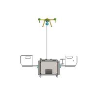 China Tethered Drone System Mooring Hangar System For JJRC Drones for sale