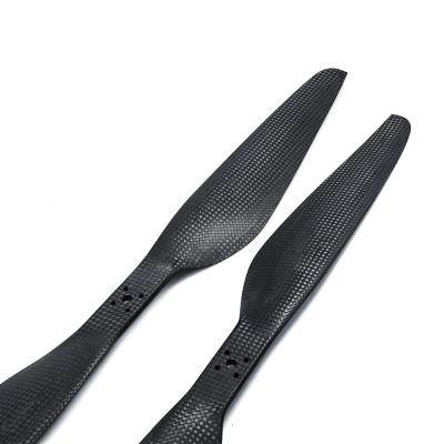 China FLUXER PRO 24x7.2 Inch Carbon Fiber Drone Propellers with 15kg Thrust and 2400-4500 RPM Range for sale