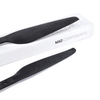 China FLUXER PRO 24x7.2 Inch Carbon Fiber Drone Propellers with 15kg Thrust and 2400-4500 RPM Range for sale