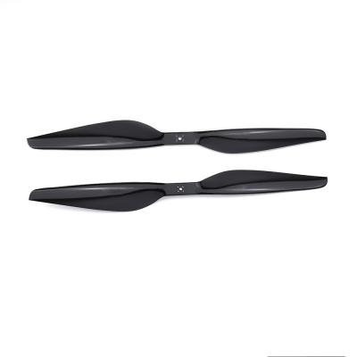 China FLUXER 34x11.2 Inch Glossy Straight Drone Propeller Imported Carbon Fiber Resin for sale