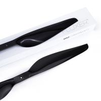 China 40x13.1 Inch Carbon Fiber Drone Propellers with 10mm Center Hole and 60kg Thrust Capacity for sale