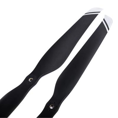 China FLUXER 64x20 Inch Carbon Fiber Drone Propeller Scimitar Profile for Paramotor UAV for sale