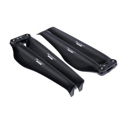 China 22.2x7.2in Glossy Carbon Fiber Folding Propeller FLUXER Pro 563.9mm 57g for sale