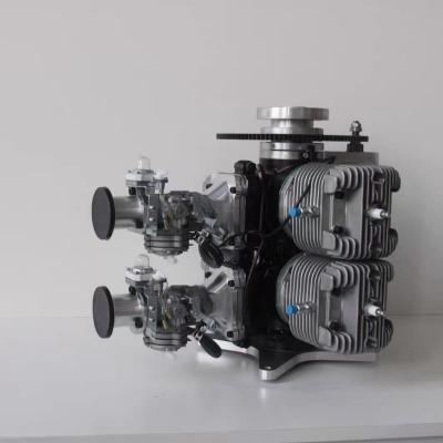 China DLA 128CC Four Cylinder Gasoline Engine 500cc 33kW for Large Fixed Wing RC Aircraft for sale