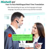 China ANC Real Time Translator Headphones , Waterproof Wireless Earbuds With Translation for sale