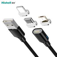 China Ultraportable Cell Phone Charger Cord Magnetic Antiwear Multipurpose for sale