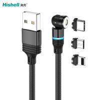 China RoHS 540 Degree Magnetic Charging Cable Multipurpose Durable for sale