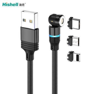 China RoHS 540 Degree Magnetic Charging Cable Multipurpose Durable for sale