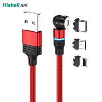 China Multicolor USB Magnetic Data Cable for sale