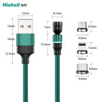 China Multicolor USB Magnetic Data Cable for sale
