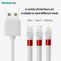 China RoHS Practical USB Micro Magnetic Cable , Multifunctional Charging Cord With Magnets for sale