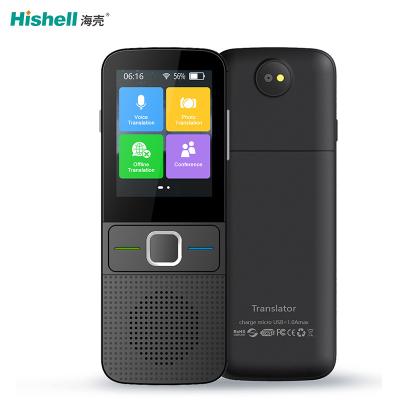 China Language Translator Portable Instant Translator Device Support WiFi Black T10 for sale