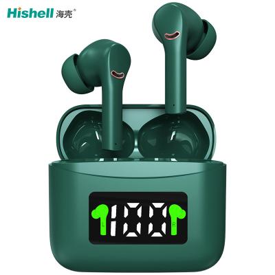 China ANC ENC LED Display Buds Bluetooth Earphones IPX5 Wireless 500mAh J5 for sale