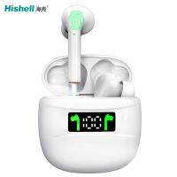China 500mAh Bluetooth Wireless Translation Earbuds J3 Pro With LED Display for sale