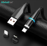 China 3 In 1 USB Magnetic Charging Cable 4 Cores PVC Material Durable for sale