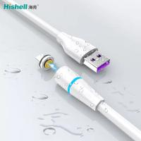 China 3 In 1 USB Magnetic Charging Cable 4 Cores PVC Material Durable for sale