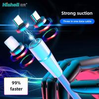 China Multiscene Lightning Magnetic Mobile Charging Cable PVC Material for sale