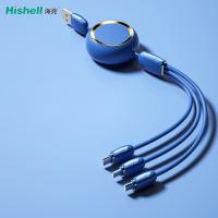 China Retractable Mobile Phone Charging Cable 3 In 1 For Office Home for sale