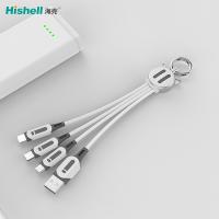 China Multifunctional 3 In 1 Mobile Phone Charging Cable Fireproof Length 15CM for sale