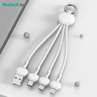 China Antiwear Mobile Multi Charger Cable 3 In 1 Stainproof Multiscene for sale